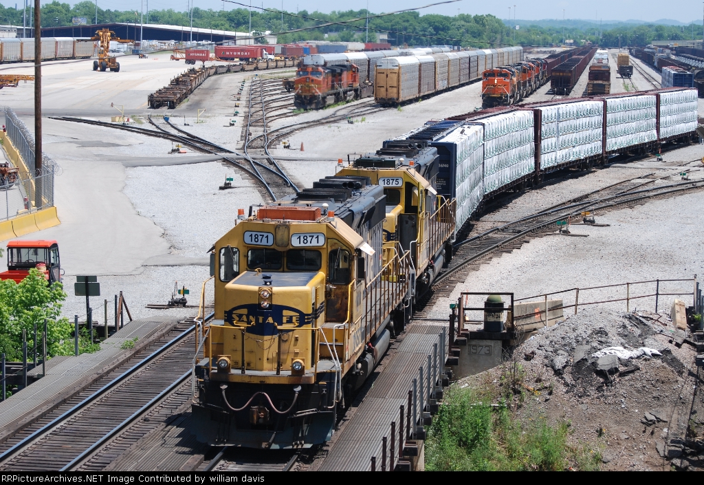 BNSF'S East Thomas Yard